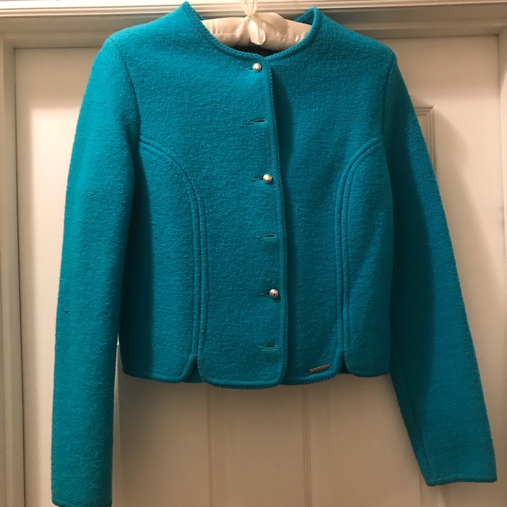 Vintage Geiger Boiled Wool Jacket. Made In Austria - Gem